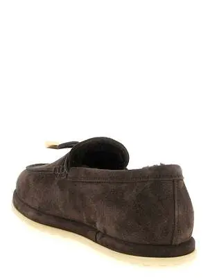 TOD'S Suede Loafers - Brown