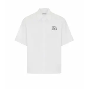 Off-White Offline Half Arrow Bowling Shirt - White