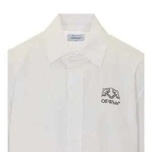 Off-White Offline Half Arrow Bowling Shirt - White