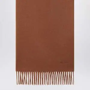 Max Mara Leather- Cashmere Scarf