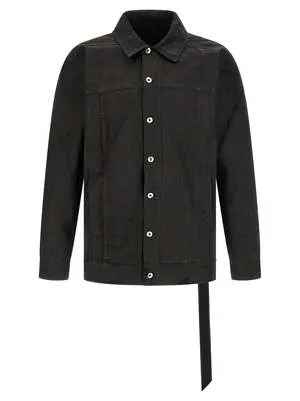 Rick Owens Jumbo Worker' Jacket - Black