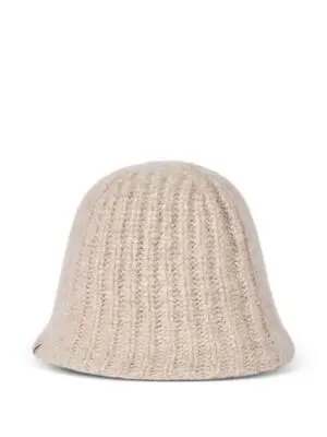 Brunello Cucinelli Cashmere Knit Bucket Hat - Multicolor
