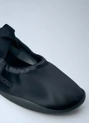 Balenciaga Shibuya Ballet Flats - Black