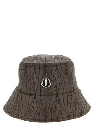 Rick Owens Bucket Hat Moncler - Brown