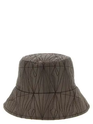 Rick Owens Quilted Bucket Hat - Brown