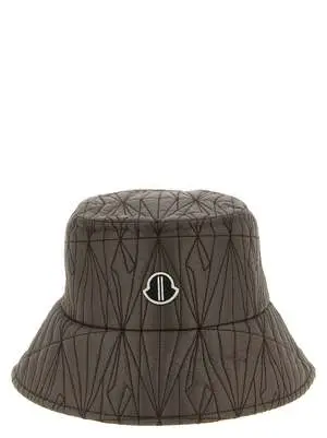 Rick Owens Quilted Bucket Hat - Brown
