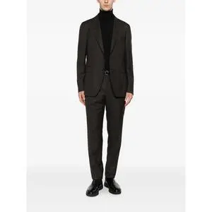 Tagliatore Suits Single Breasted Suits - Brown