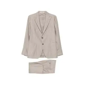 Tagliatore Grey Suits Single Breasted Suits - Gray