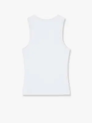 Givenchy Cotton Blend Tank Top - White