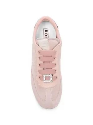 ROGER VIVIER Viv Low Strass Sneakers