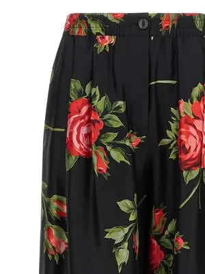 Dolce & Gabbana Bouquet Rose' Pants
