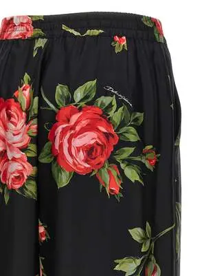 Dolce & Gabbana Bouquet Rose' Pants