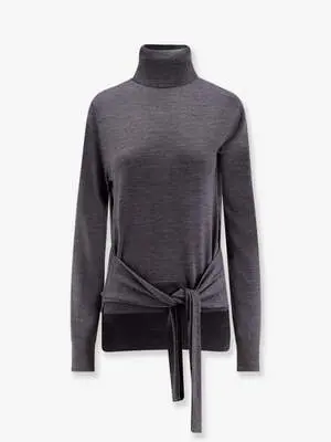 TOTEME Wool And Silk Turtleneck - Multicolor