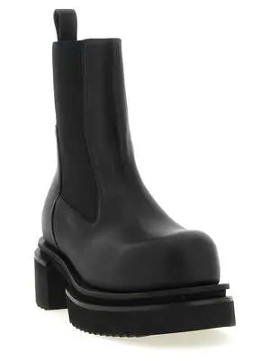Rick Owens Beatle Bogun' Ankle Boots