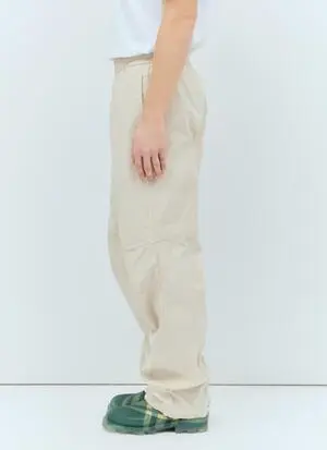 Burberry Cotton-blend Elasticated Waistband Pants - Multicolor