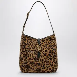 Saint Laurent Le 5 Ã  7 Bea In Pony Hair Leather - Brown