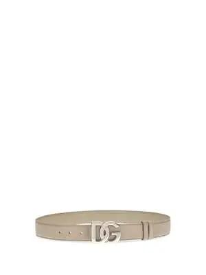 Dolce & Gabbana Calfskin Leather Belt