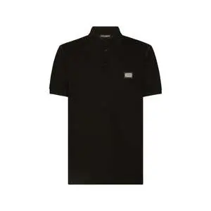 Dolce & Gabbana Polo Shirts - Black