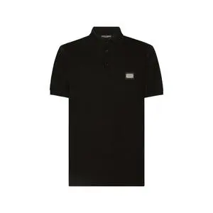 Dolce & Gabbana Polo Shirts - Black