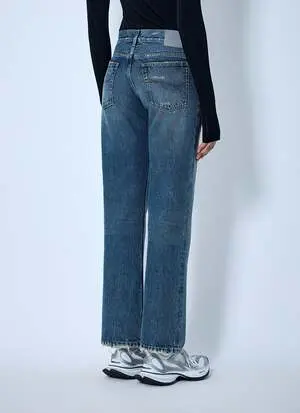 Balenciaga Regular Fit Straight Leg Jeans