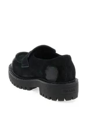 Prada Leather Loafers - Multicolor