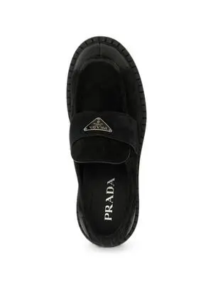 Prada Leather Loafers - Multicolor