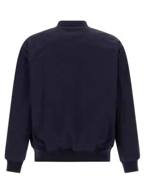Givenchy Logo Bomber Jacket - Blue