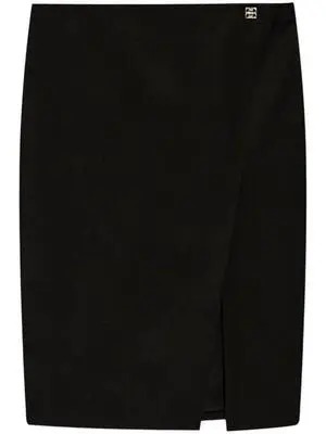 Givenchy Skirt With Open Side - Multicolor