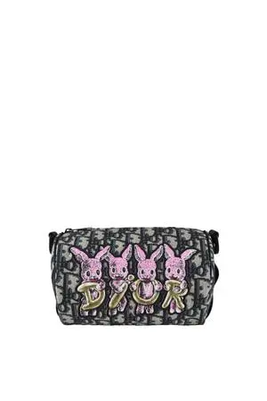 Dior Roller Bag With Shoulder Strap - Blue
