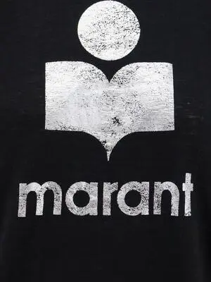 Isabel Marant Étoile Linen T-shirt - Black