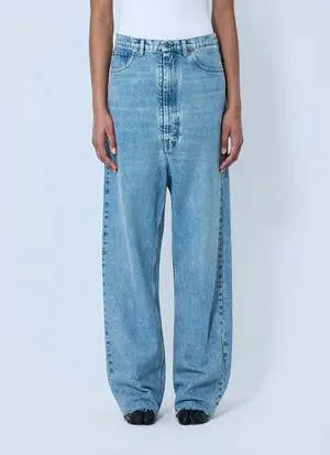 MAISON MARGIELA Wide-leg Denim Trousers - Blue