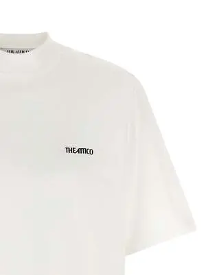 Attico Mock-neck T-shirt - White