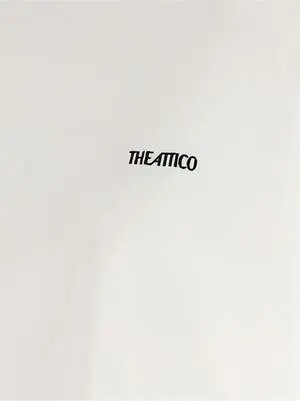 Attico Mock-neck T-shirt - White