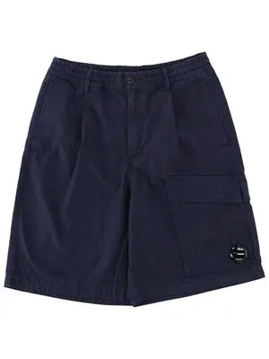 C.P. COMPANY Cotton Cargo Shorts - Blue