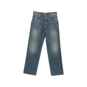 Miu Miu Denim Straight-leg Jeans - Blue