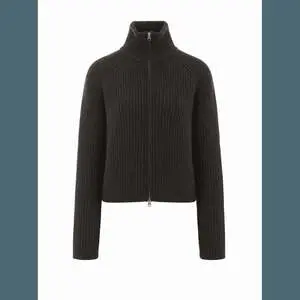 LISA YANG Sadie Zip Cardigan - Green