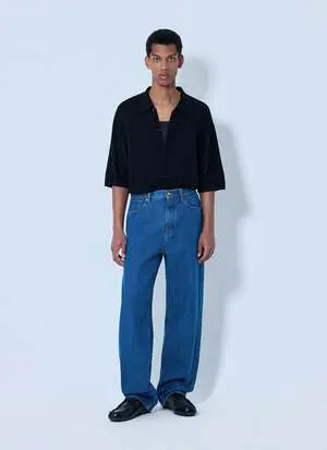 JIL SANDER Wide-leg Denim Jeans