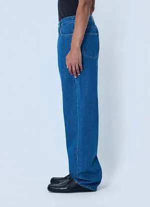JIL SANDER Wide-leg Denim Jeans