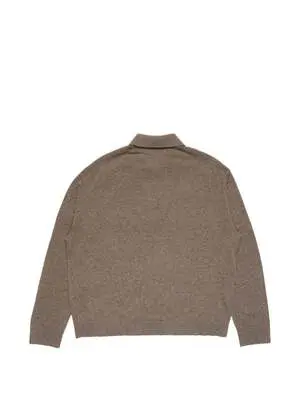 Acne Studios Logo Wool Polo Shirt