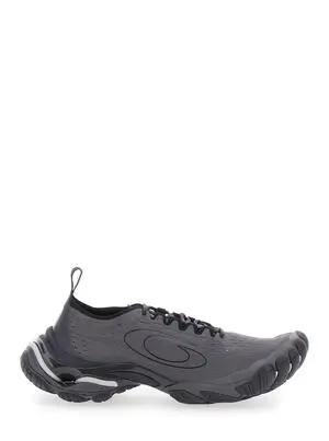 Balenciaga Anatomic Runner' Black Sneaker With Anatomical Five-toe Shape In Tech Fabric - Multicolor