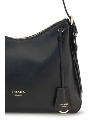 Prada Shoulder Bag In Leather