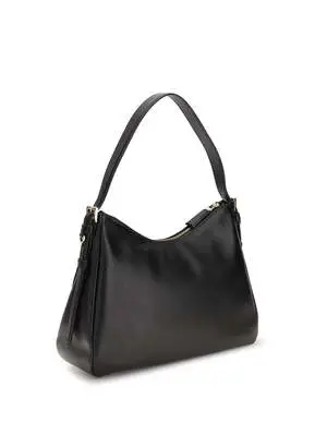 Prada Shoulder Bag In Leather - Black