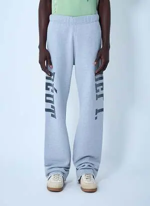 GALLERY DEPT. Logo Motif Track Pants - Gray