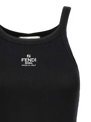 Fendi Logo Tank Top