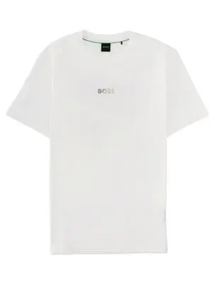 BOSS T-shirt With Logo - White