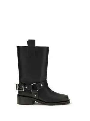 Ganni Block Heel Boots For Women