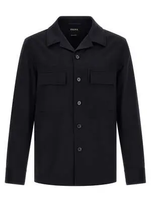 ZEGNA Zegna Men Oasis Cashmere Overshirt