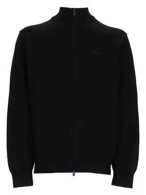 BOSS Cardigan Con Logo - Black
