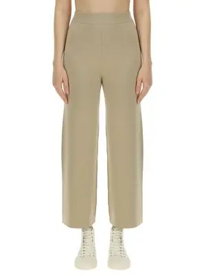 Kenzo Pants With Logo - Cream