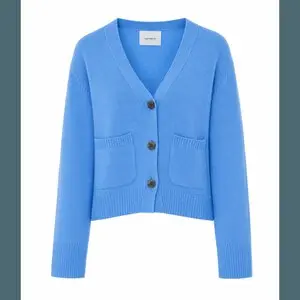 LISA YANG Danni Cashmere Cardigan - Blue